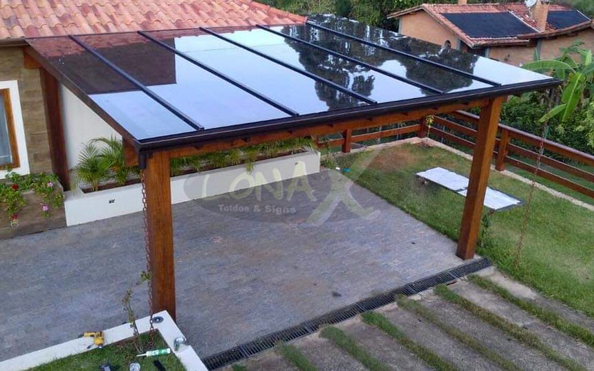 Lonak Toldos - Cobertura Fixa Pergolado